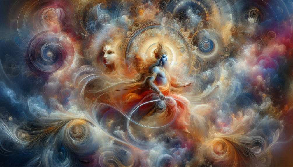 🎨 Divine Expressions: Abstract Expressionism Images of Gods 🌟