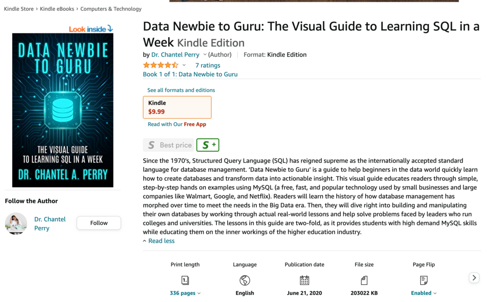 "Data Newbie to Guru: The Visual Guide to Learning SQL in a Week ...