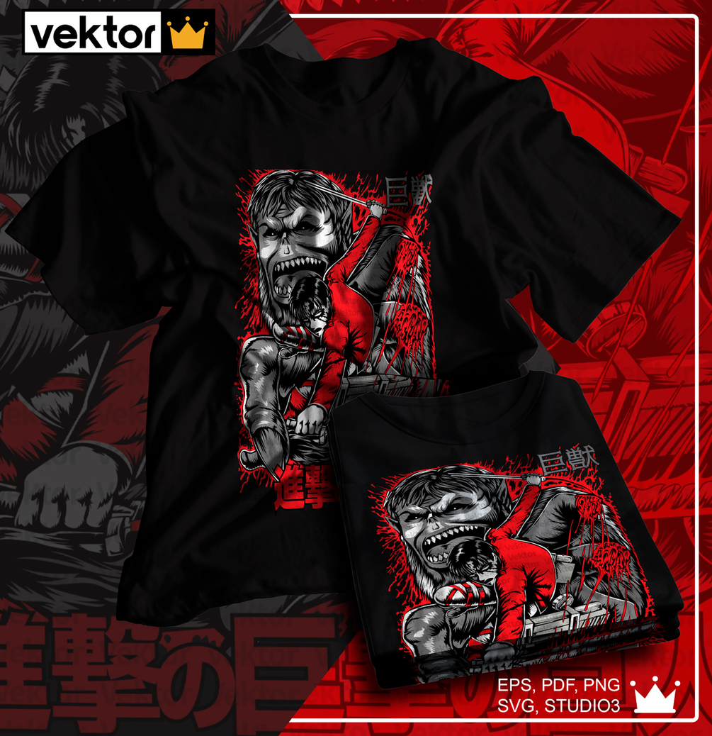 Vector Titan Bestia Art