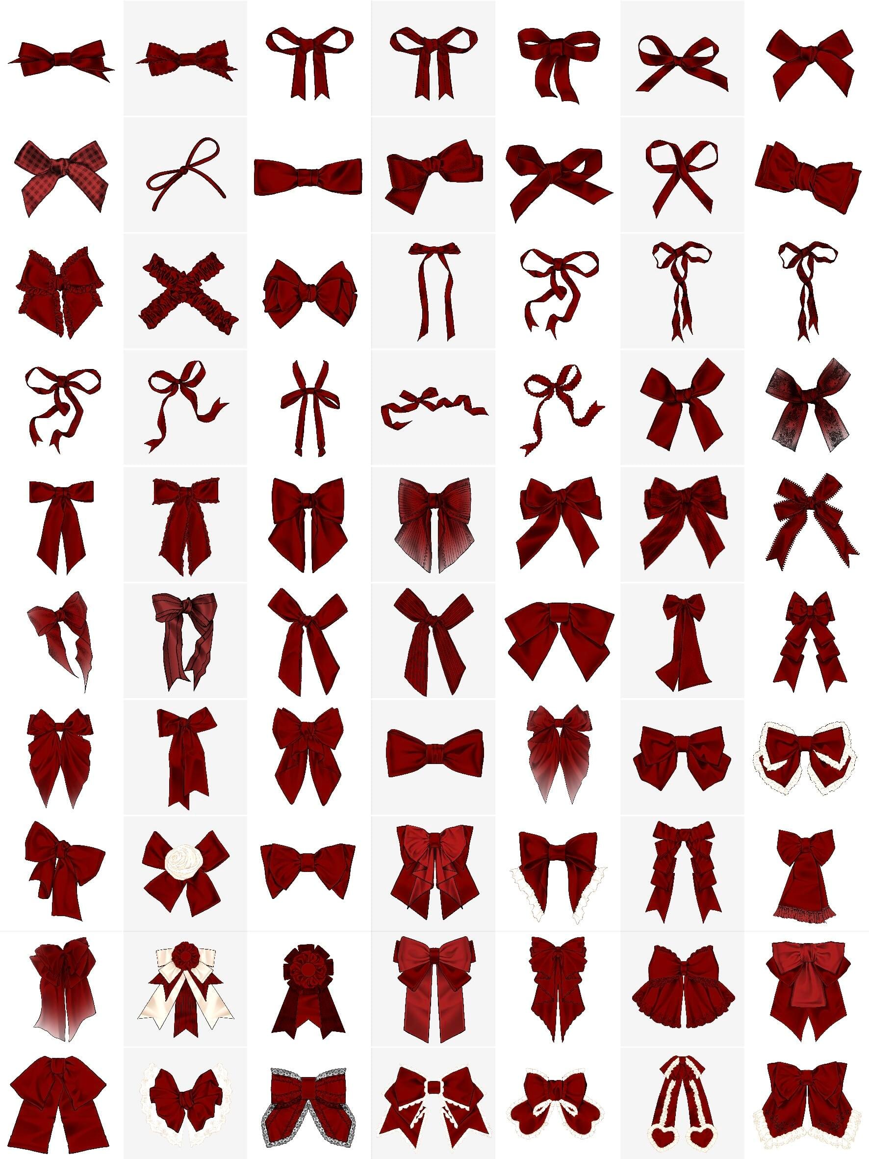 Bow & Ribbon Brushes for Procreate – Decorative Knot and Accent Brushes ...