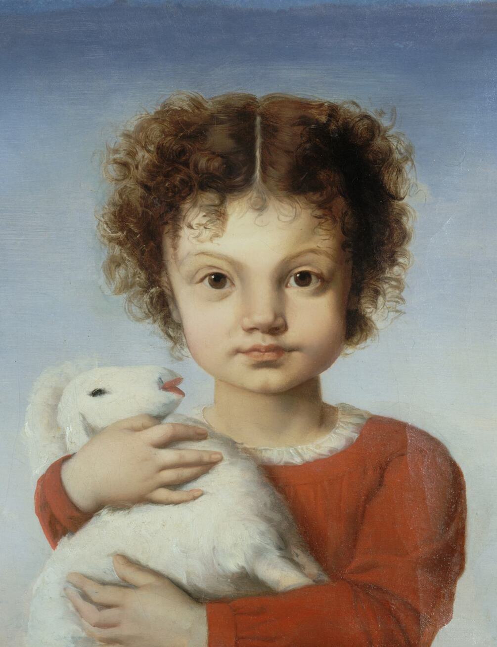 Portrait of Lina Calamatta by Josephine Calamatta