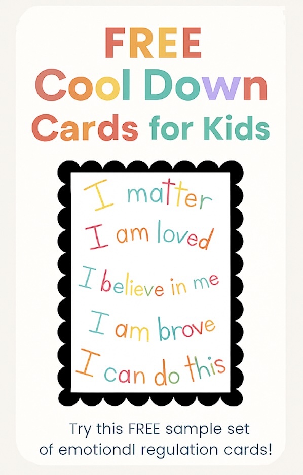 Cool Down Cards *Free Sample*