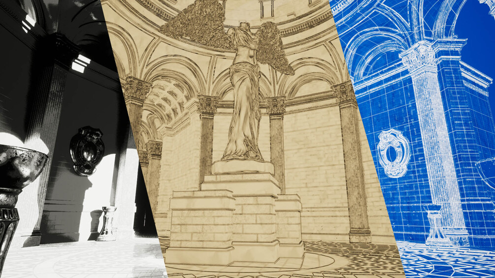 Hand Drawn and Outline Filters Pack (Unreal Engine)