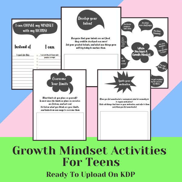 Growth Mindset Activities for Teens