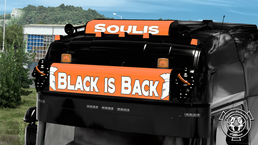 Scania R Black Is Back Skin (RJL)