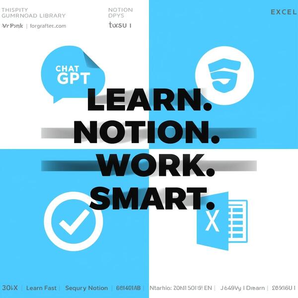 "Smart Skills Starter Kit: Learn ChatGPT, Notion, Canva & Excel"