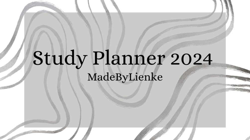 Study Planner 2024 MadeByLienke