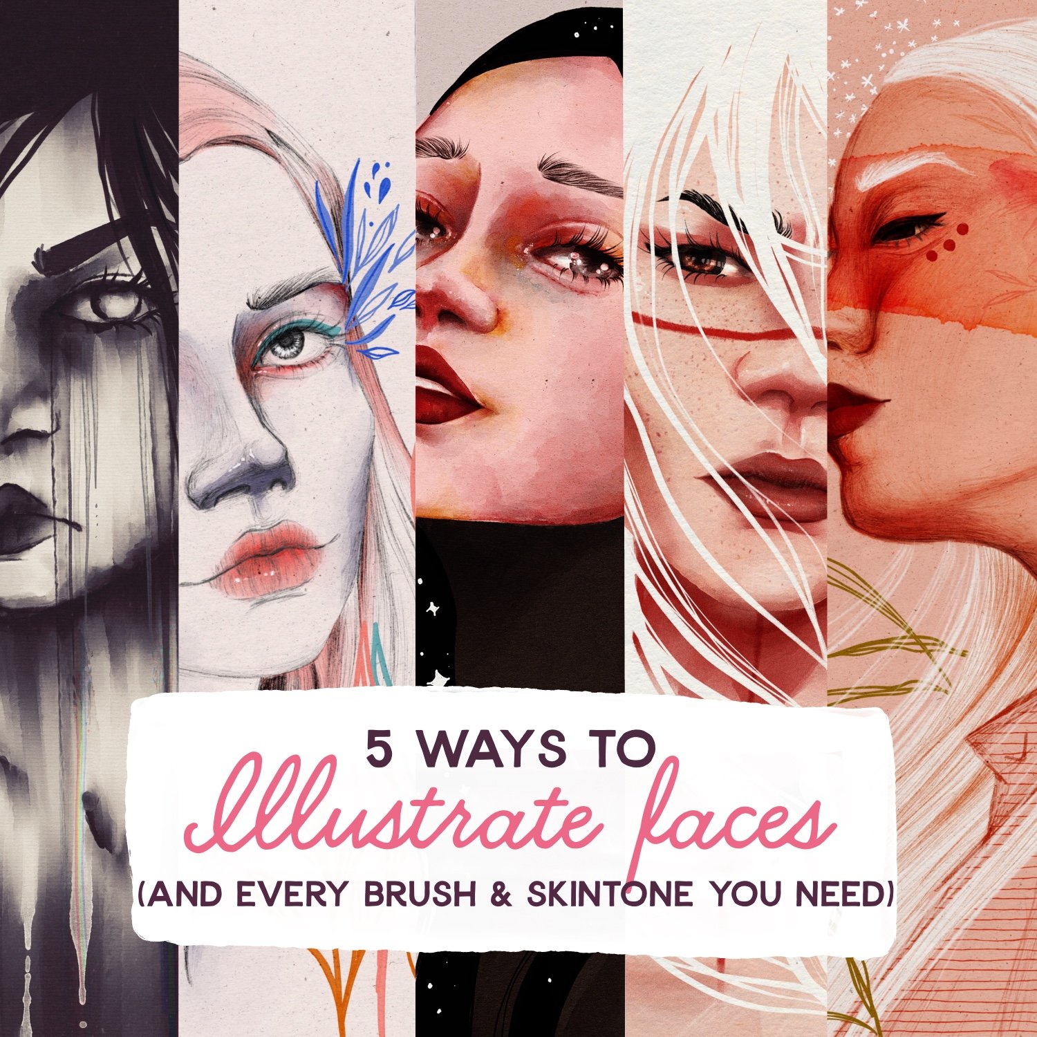 🧠 NEW RELEASE (with free trial) - 5 ways to illustrate skin + Lysified ...