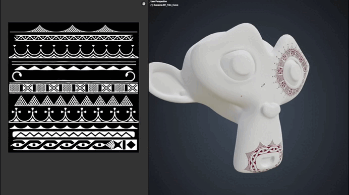 Trimflow: Non-destructive trim decals with curves