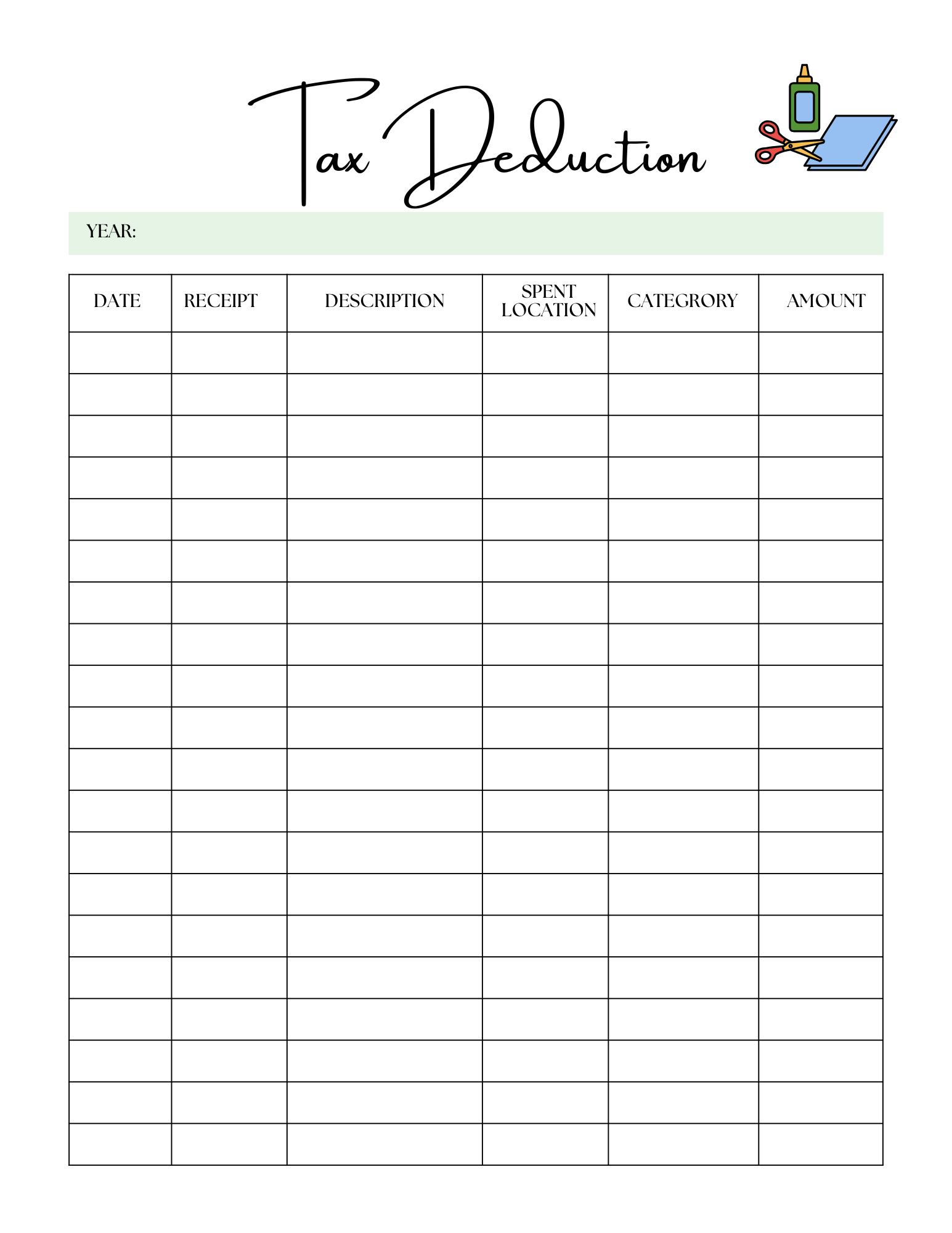 Craft Business Planner Editable Printable Canva Template