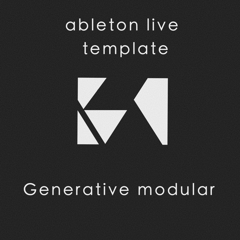 Generative Modular Ableton template