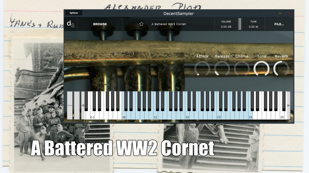 A Battered WW2 Cornet (Decent Sampler Library)