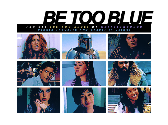 PSD 061 (BE TOO BLUE)