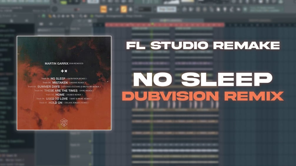 Martin Garrix - No Sleep (DubVision Remix) (ARMNY Remake)