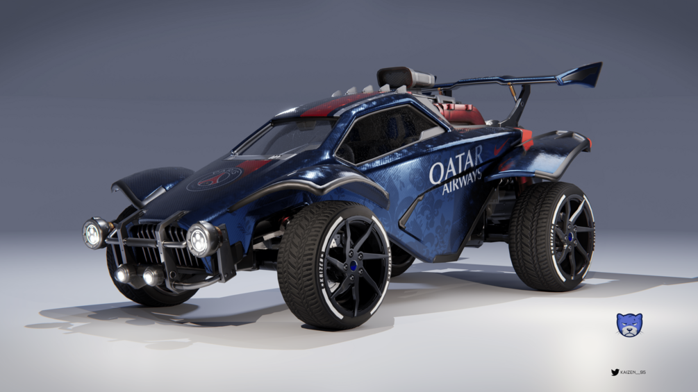 PSG Paris Saint-Germain | Octane Rocket League Decal