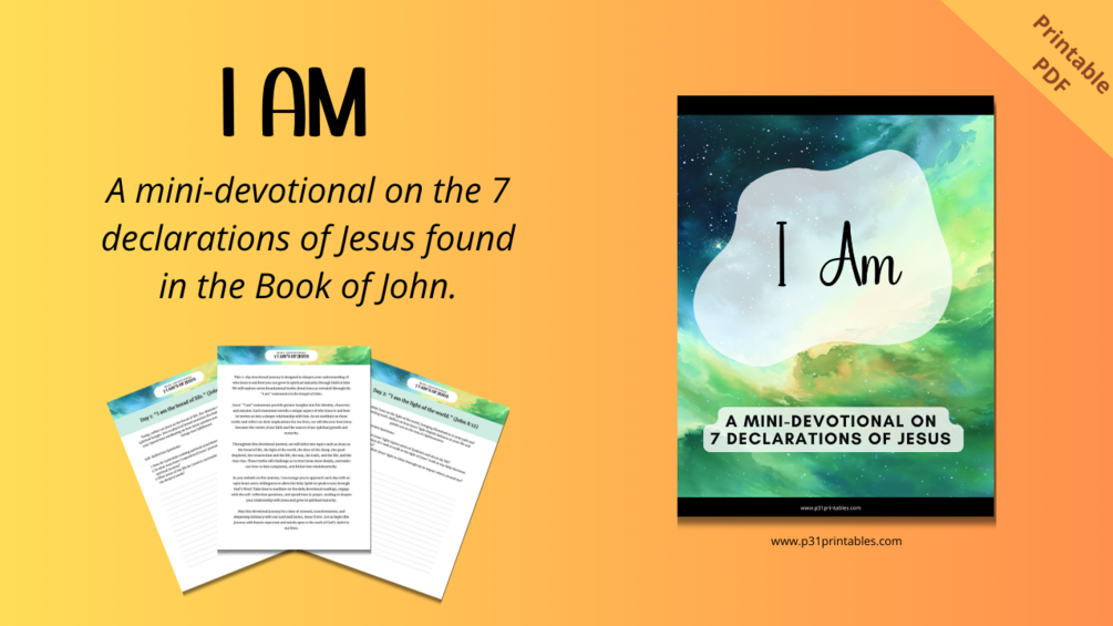 I AM - A Mini Devotional on the Seven Statements of Jesus