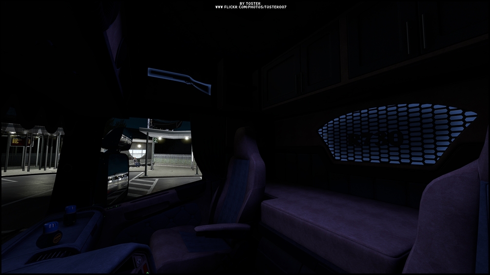 Interior Scania RJL V8 ETS 2 #15