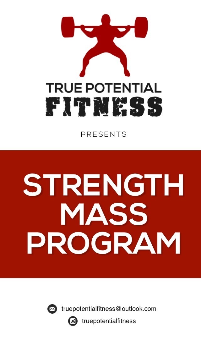 True Potential Fitness 'Strength Mass Program'