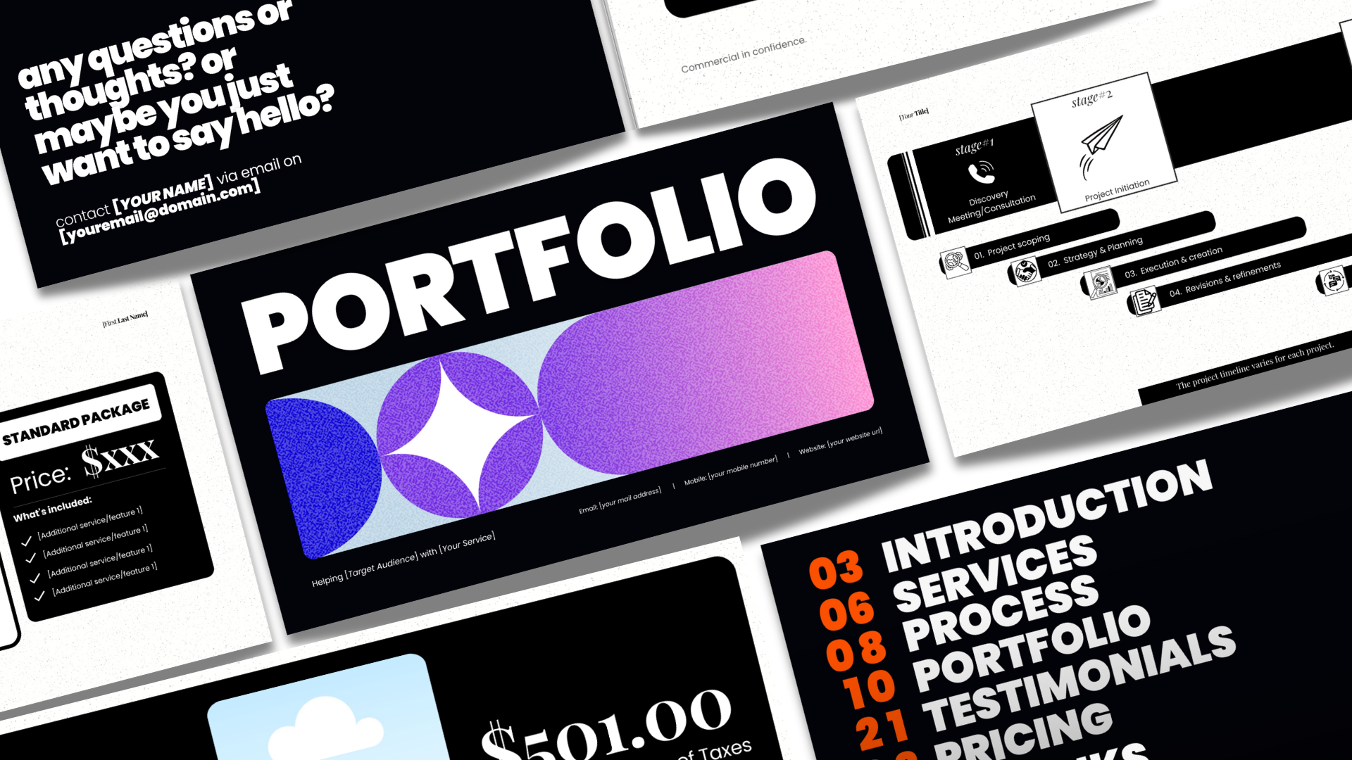 Digital Portfolio Template