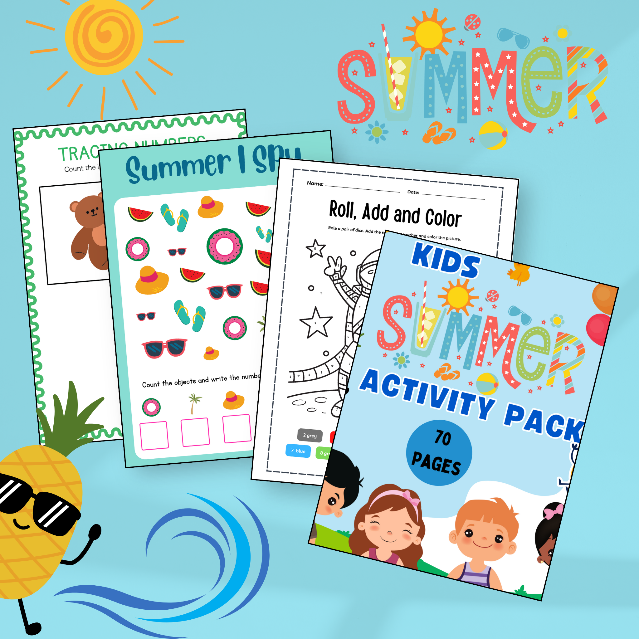 Kids Summer Activity Pack
