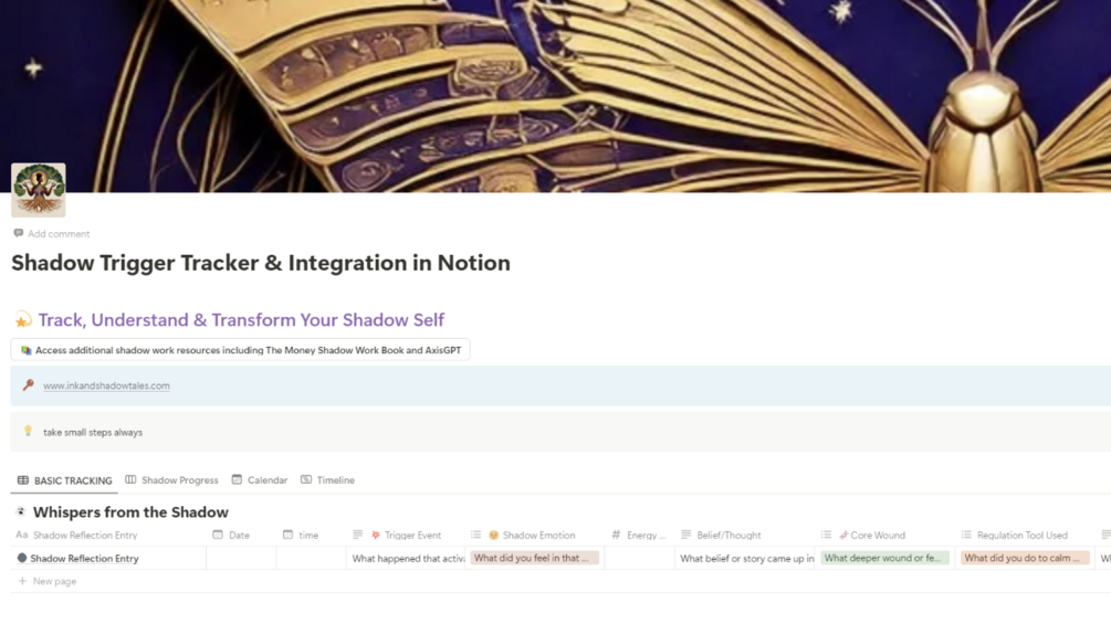 Shadow Trigger Tracker Suite: Transform Your Shadow Self Through ...