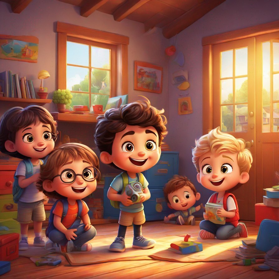 The Safety Adventures of Tim and Lily/ Book for kids