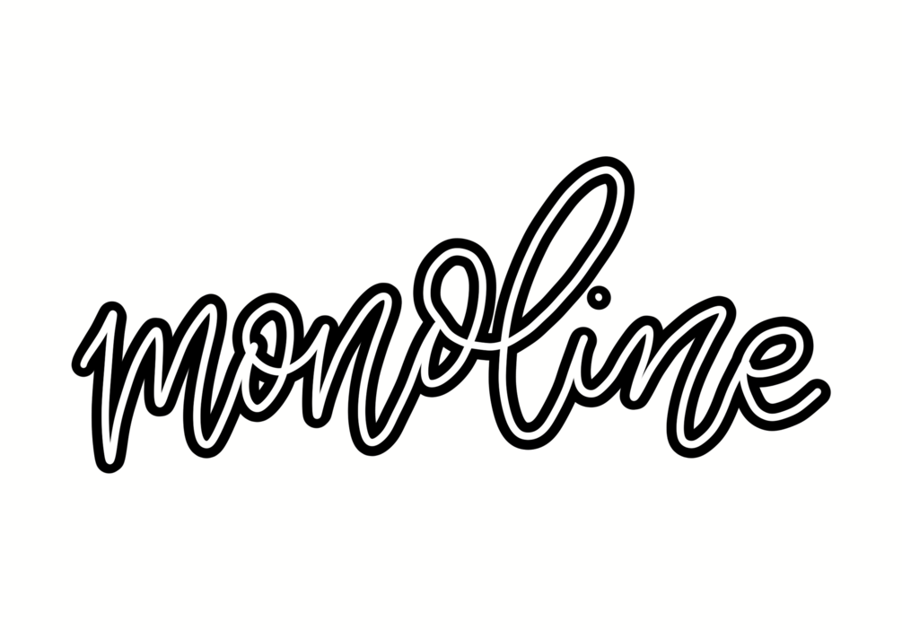 Procreate monoline brushset