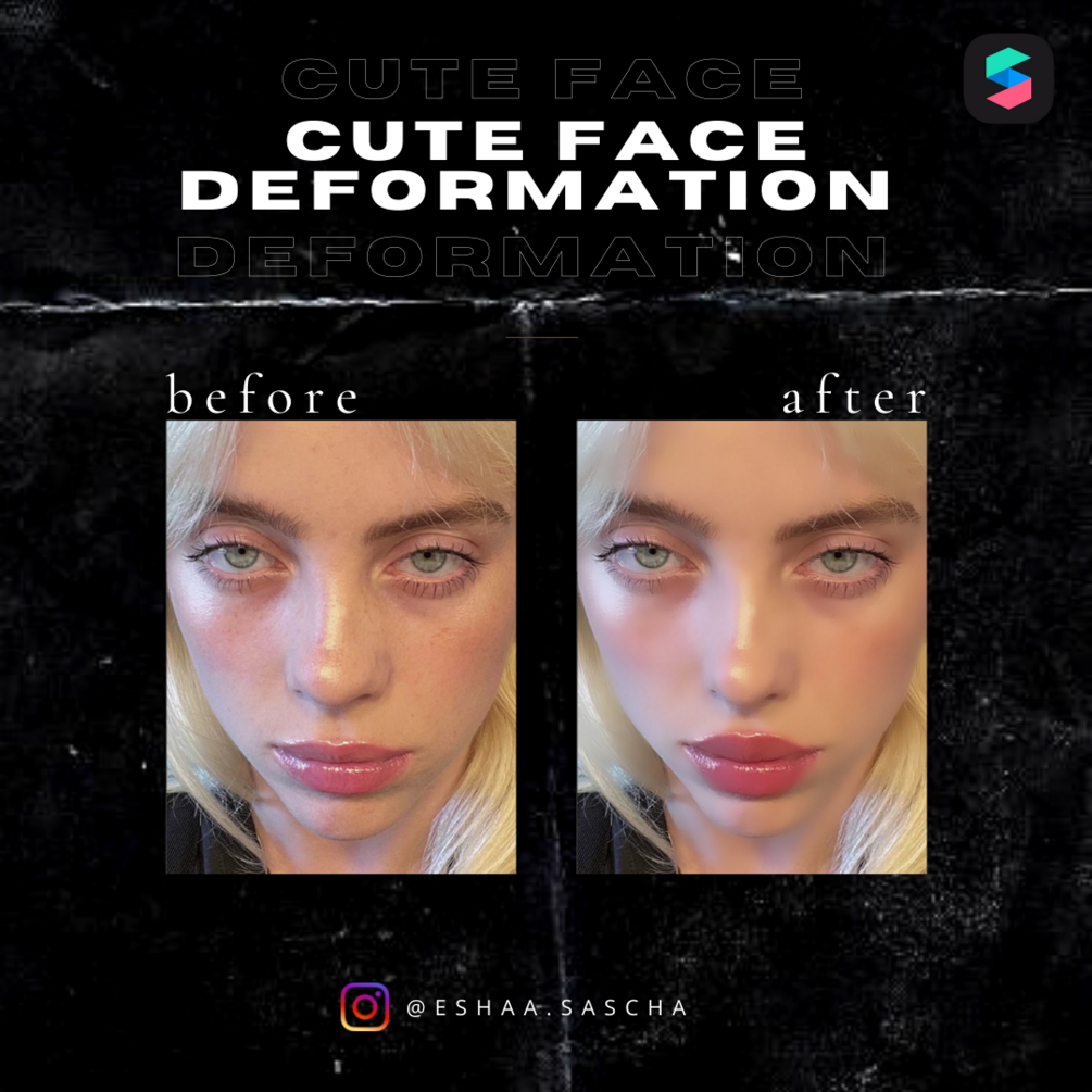 Spark AR Instagram Filter (Cute Face Deformation) with FREE Lipstick!!