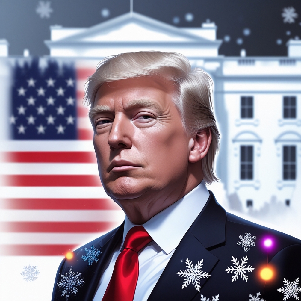 "Abstract Ascendancy: Donald Trump, 2025"