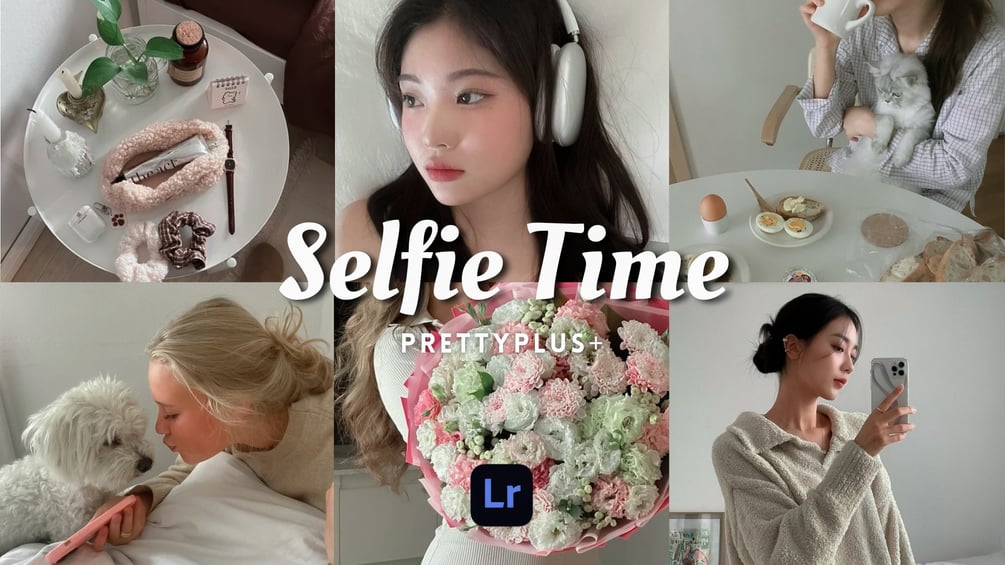 Selfie Time - Lightroom Preset | iOS & Android | PC Windows & Mac