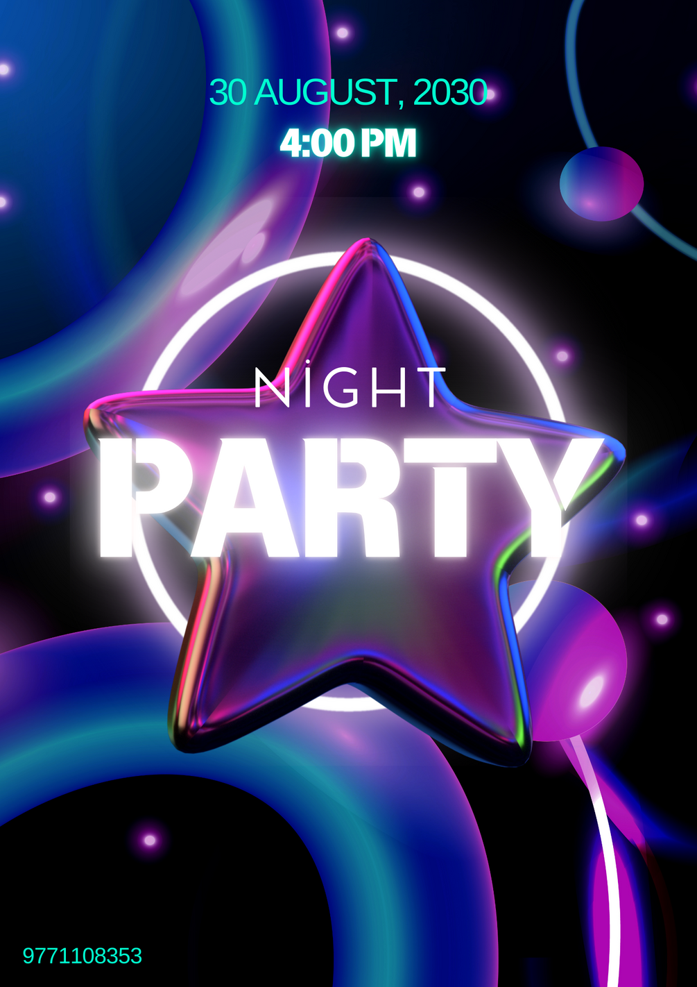 party poster