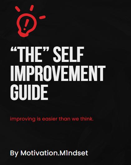 "The" Self Improvement Guide