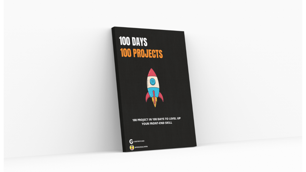 100 DAYS 100 PROJECTS 🚀