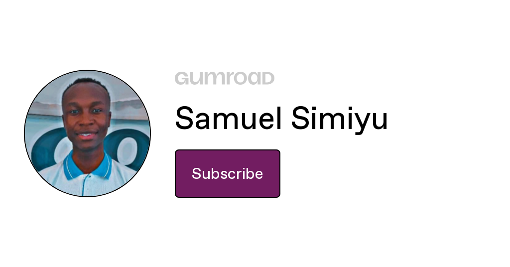 Samuel Simiyu