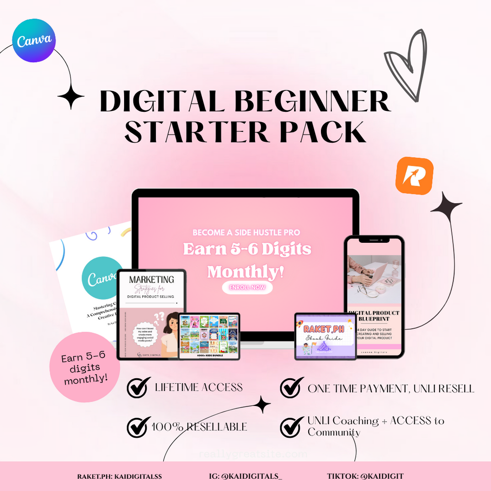 TAKE ALL @ 100 - DIGITAL BEGINNER STARTER PACK