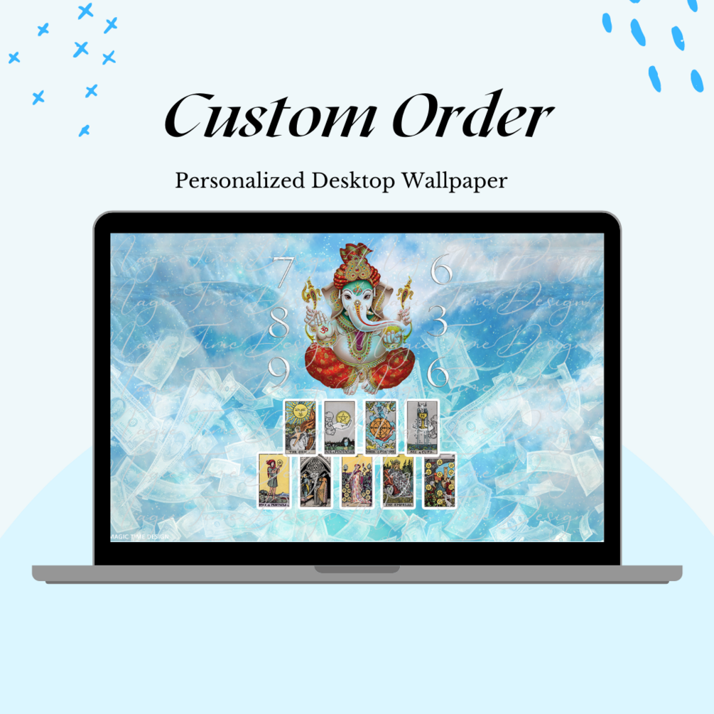 Personalized Desktop Wallpaper - (Only for Custom-Made Order)