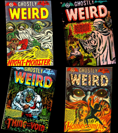 Ghostly Weird Stories Issues #1-5 FREE!