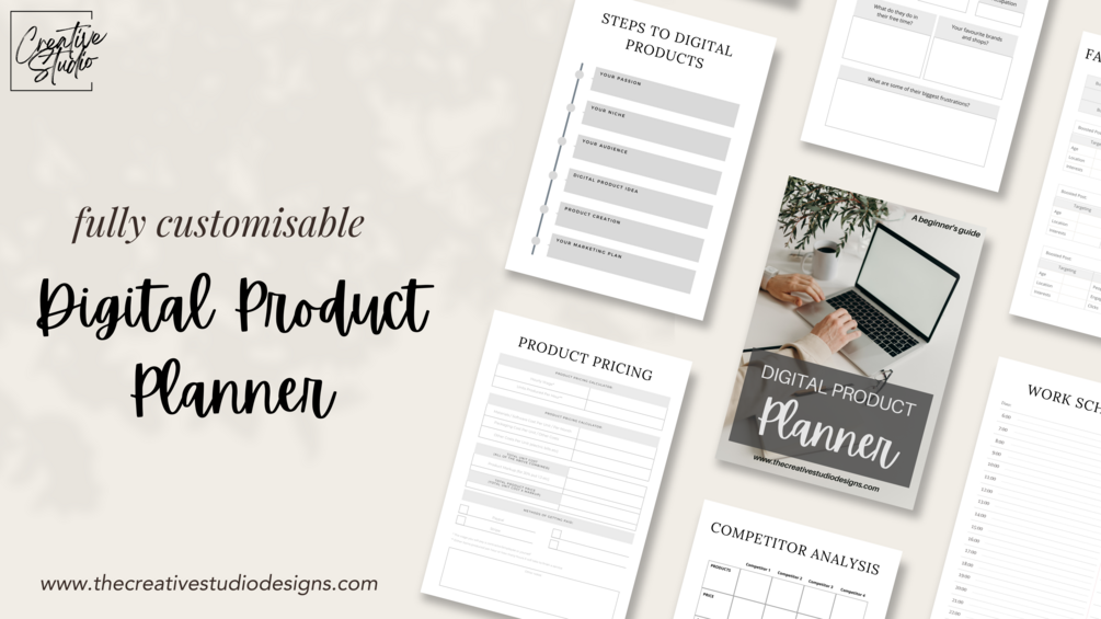 Digital Product Planner