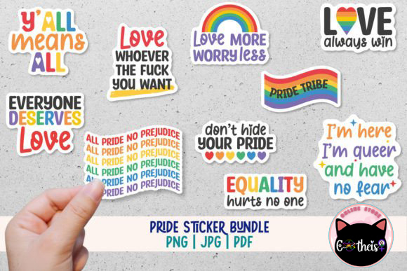 LGBTQ Stickers | Pride Sticker Bundle