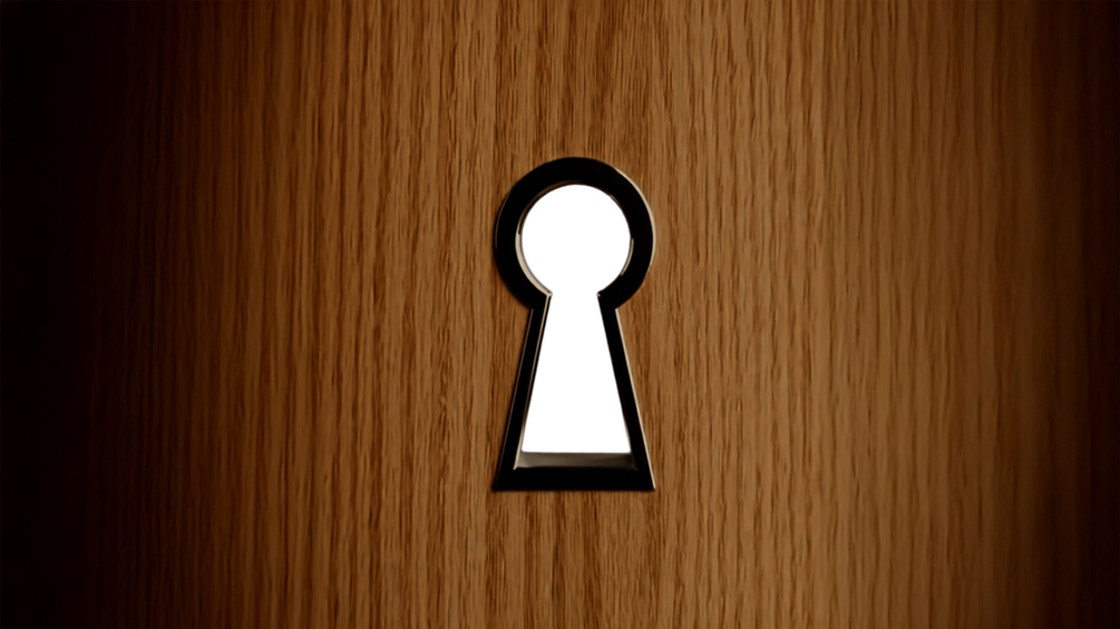 FREE Keyhole Overlay (Green Screen)