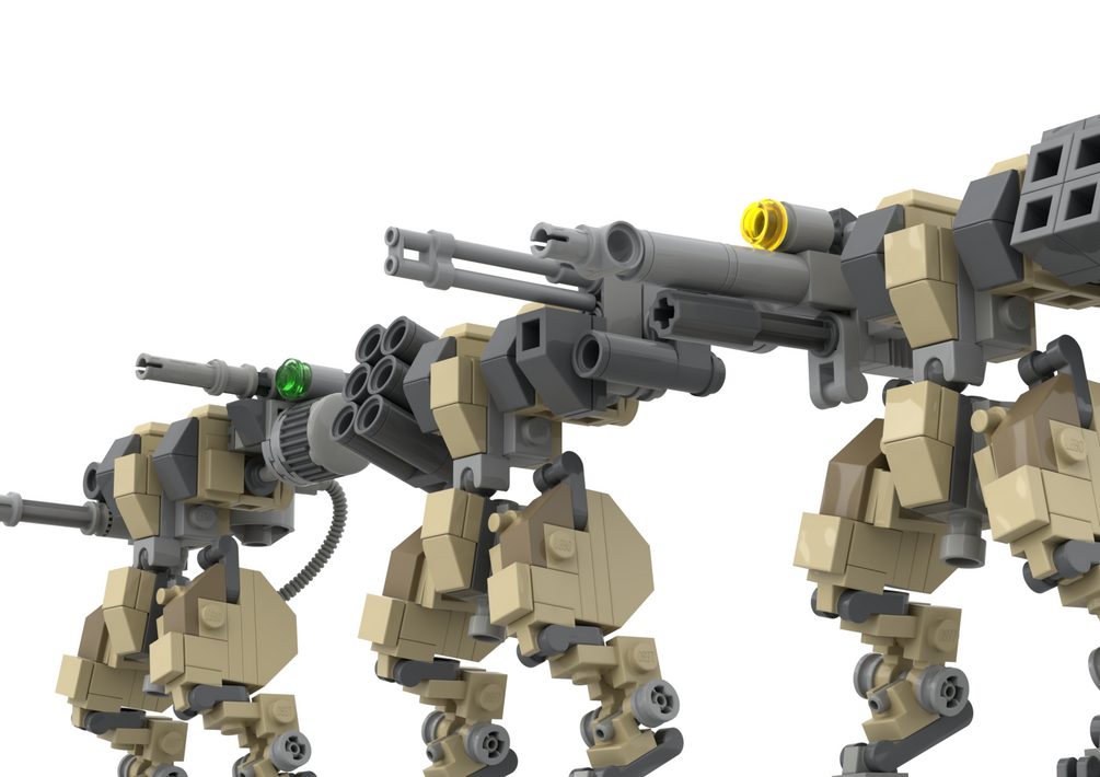Lego CG-100 Stalker Drone Instructions and Studio File