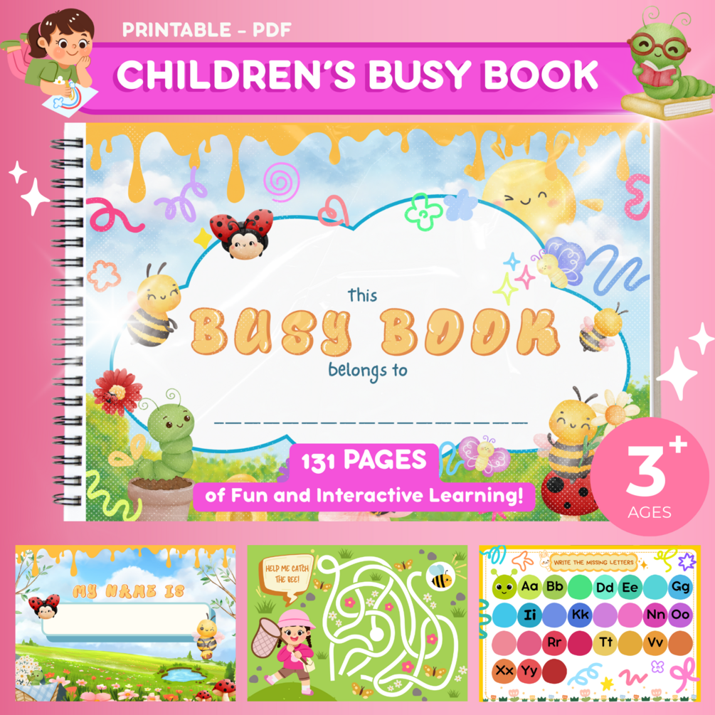 Picnic-themed Busy Book