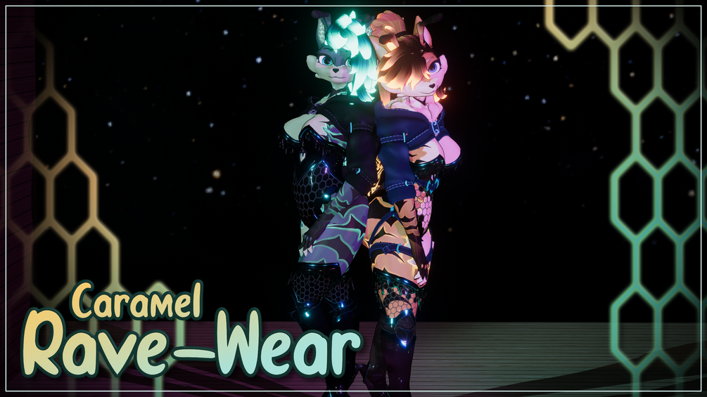 Rave-Wear Set for Caramel