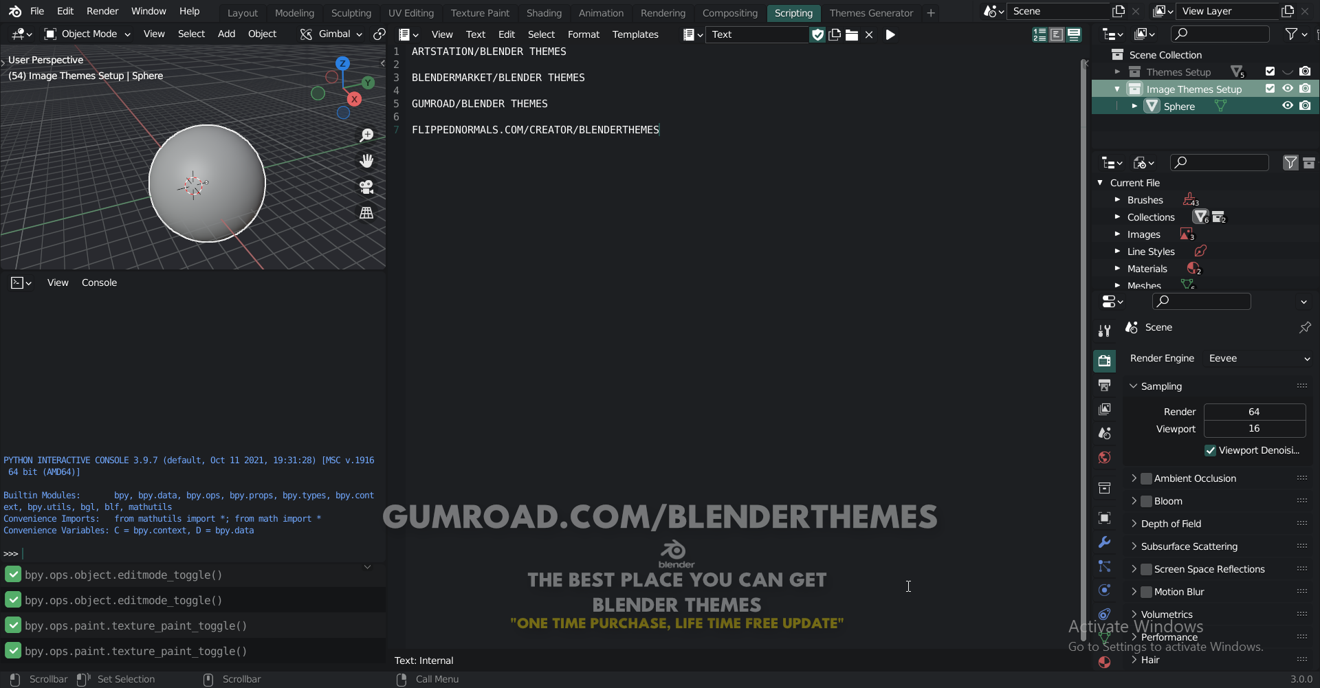 Blender Themes 0119