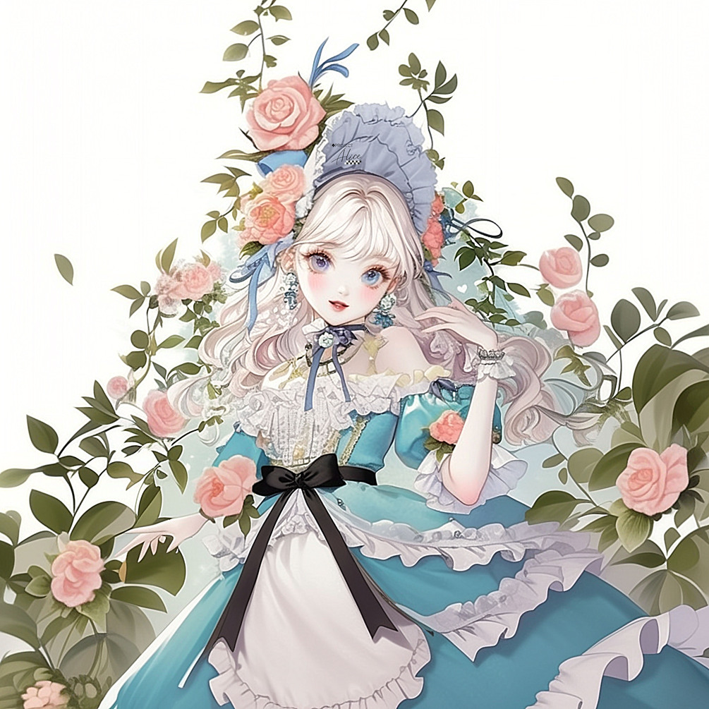 Coloring pages - PROJECT ALICE IN WONDERLAND #8 (Digital Download)