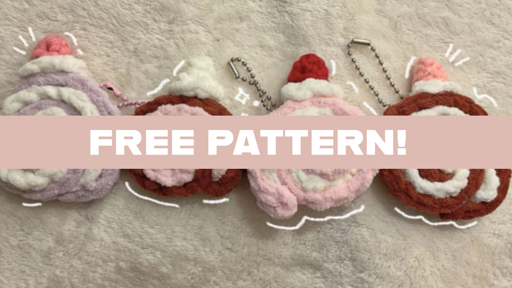 Cake Roll Crochet Pattern PDF