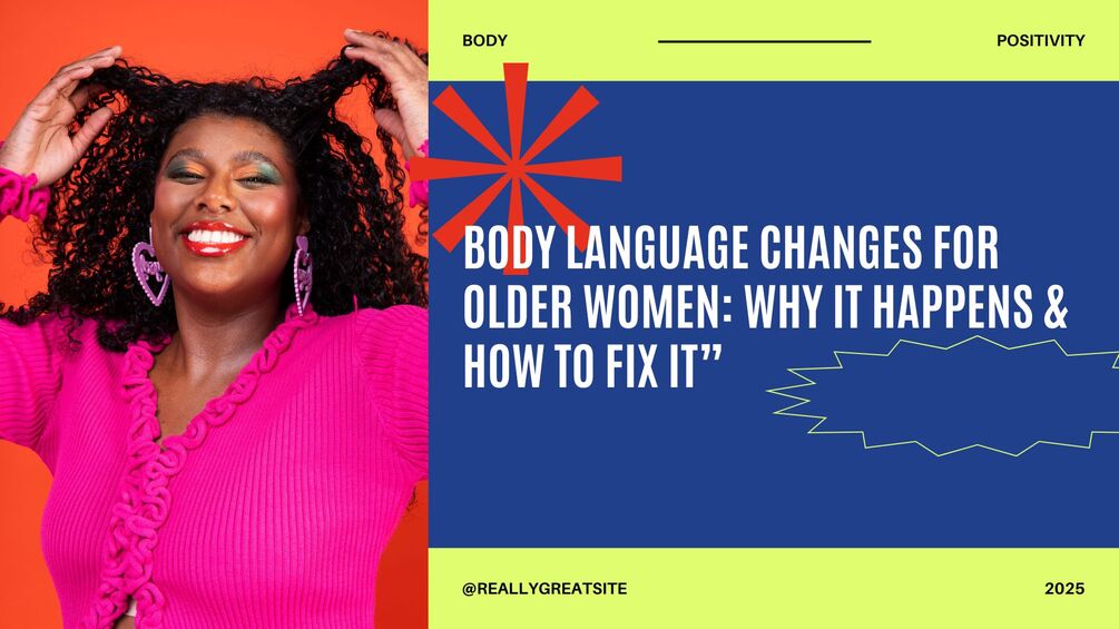 Body Language Changes for Older Women: Why It Happens & How to Fix It