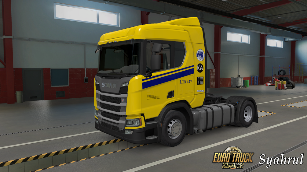 [ETS2] Scania R NG LTS Logistics (PG) Sdn Bhd Skin [Truck Skin Only]