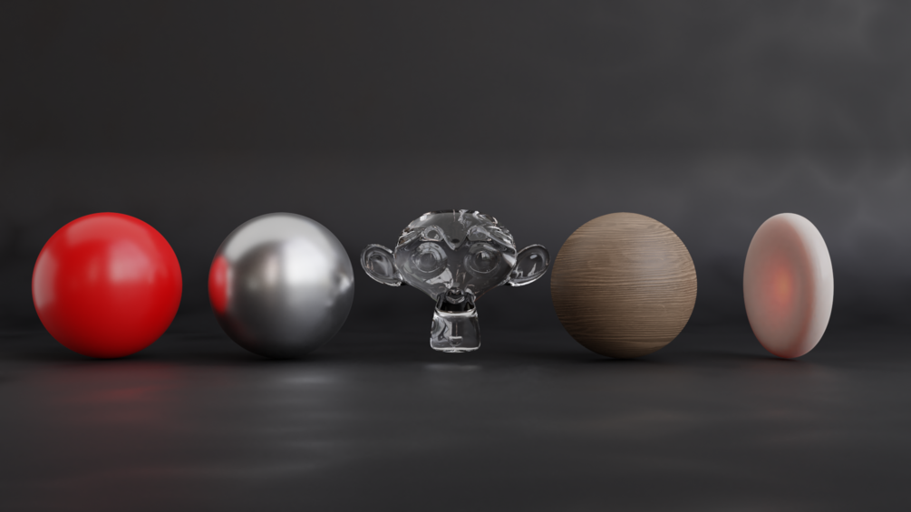 Blender basic materials