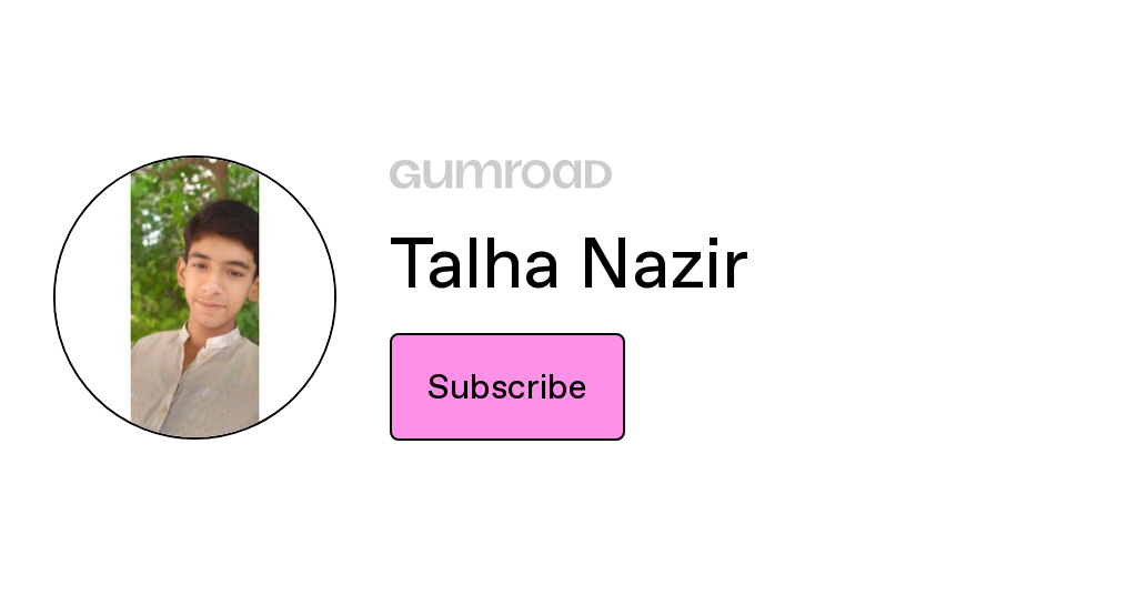 Talha Nazir